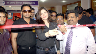 Zarine Khan inaugurates display area of SGI, launches 'Switch to Life ...