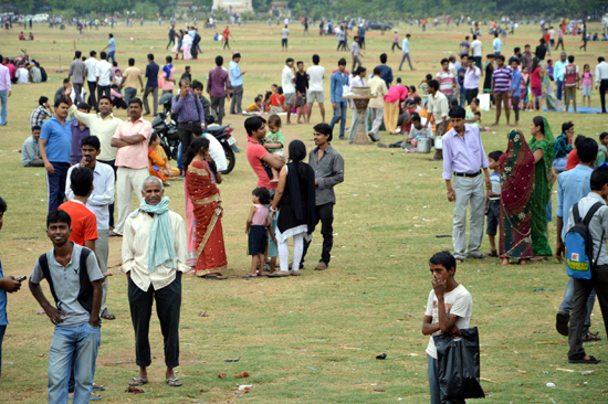 People rushed outside their homes as tremors were felt of an earthquake ...