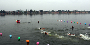 200 swimmers trained at Nigeen Water Sports Centre - Daily Excelsior