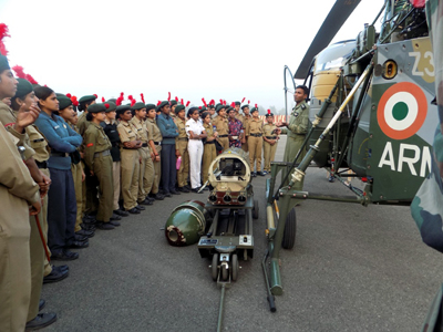 National Integration Camp for NCC cadets at Nagrota - Daily Excelsior