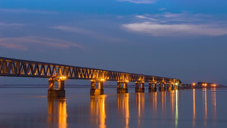 Bogibeel bridge world's longest incrementally launched steel bridge ...