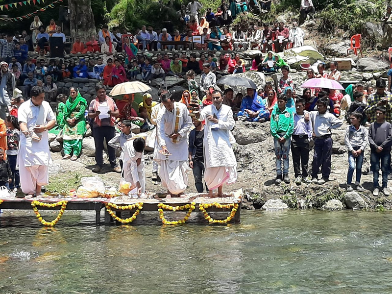 Tawi Darshan Aarti performed at Dudu for promotion of tourism - Daily ...