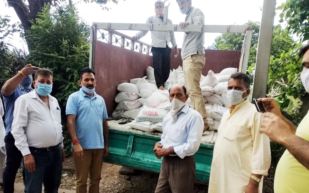 Former Minister and President DCC Kathua Dr Manohar Lal Sharma during ...