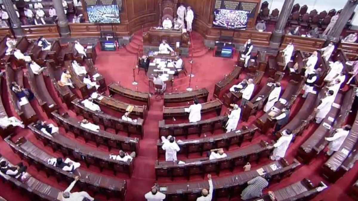 Rajya Sabha adjourned for the day amid uproar over suspension of ...