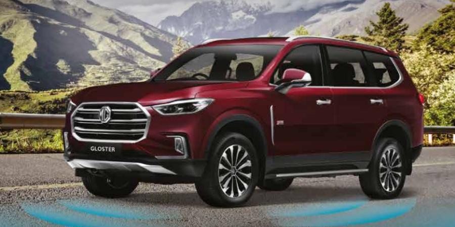 MG Motor India unveils Gloster, India's first autonomous (Level 1 ...