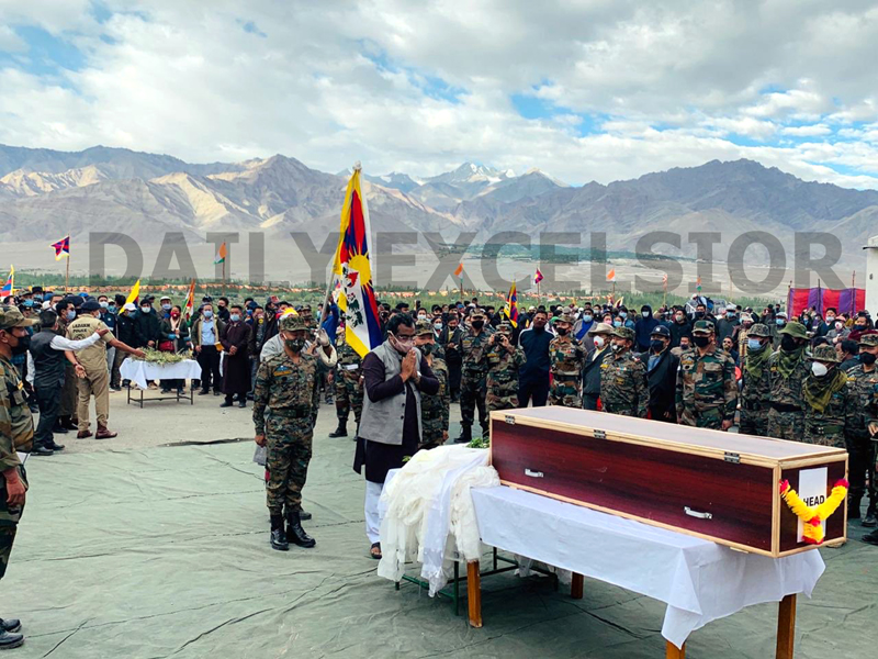 SFF Commando Nyima Tenzin cremated with full military honour - Daily ...