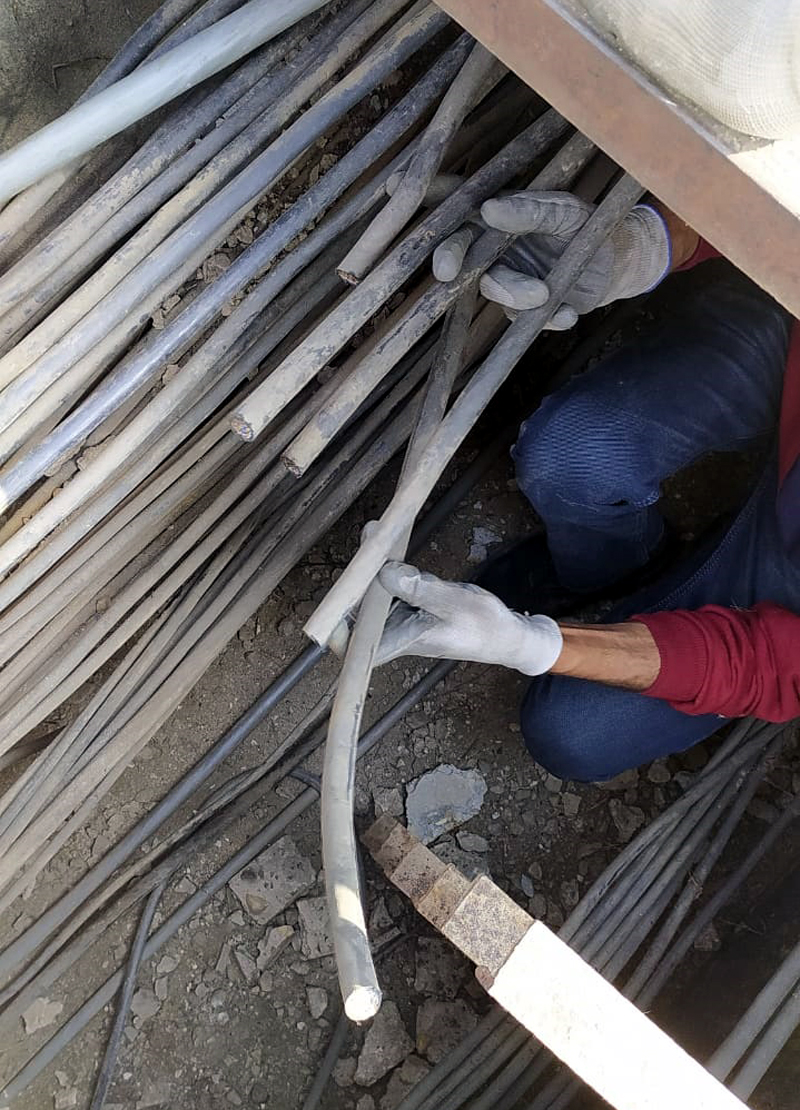 Theft of control cables of in-service equipments at Grid Station Gladni ...