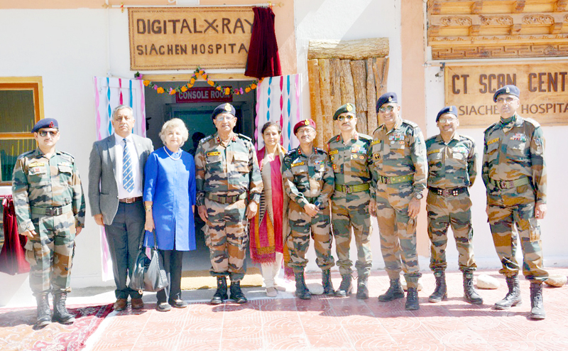 Brig Lal inaugurates HBOT, DR at Field Hospital Siachen - Daily Excelsior