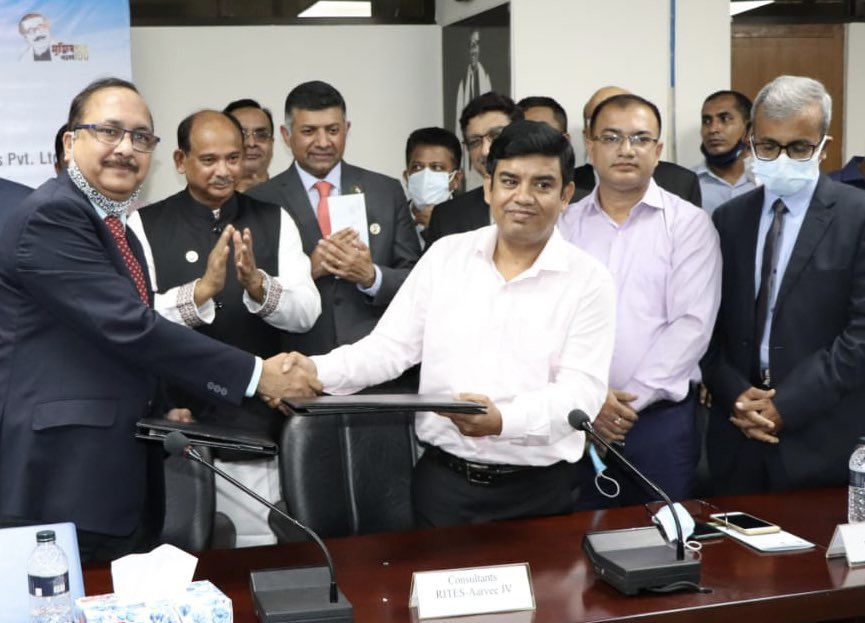Consultancy contract signed between India and Bangladesh for a new ...