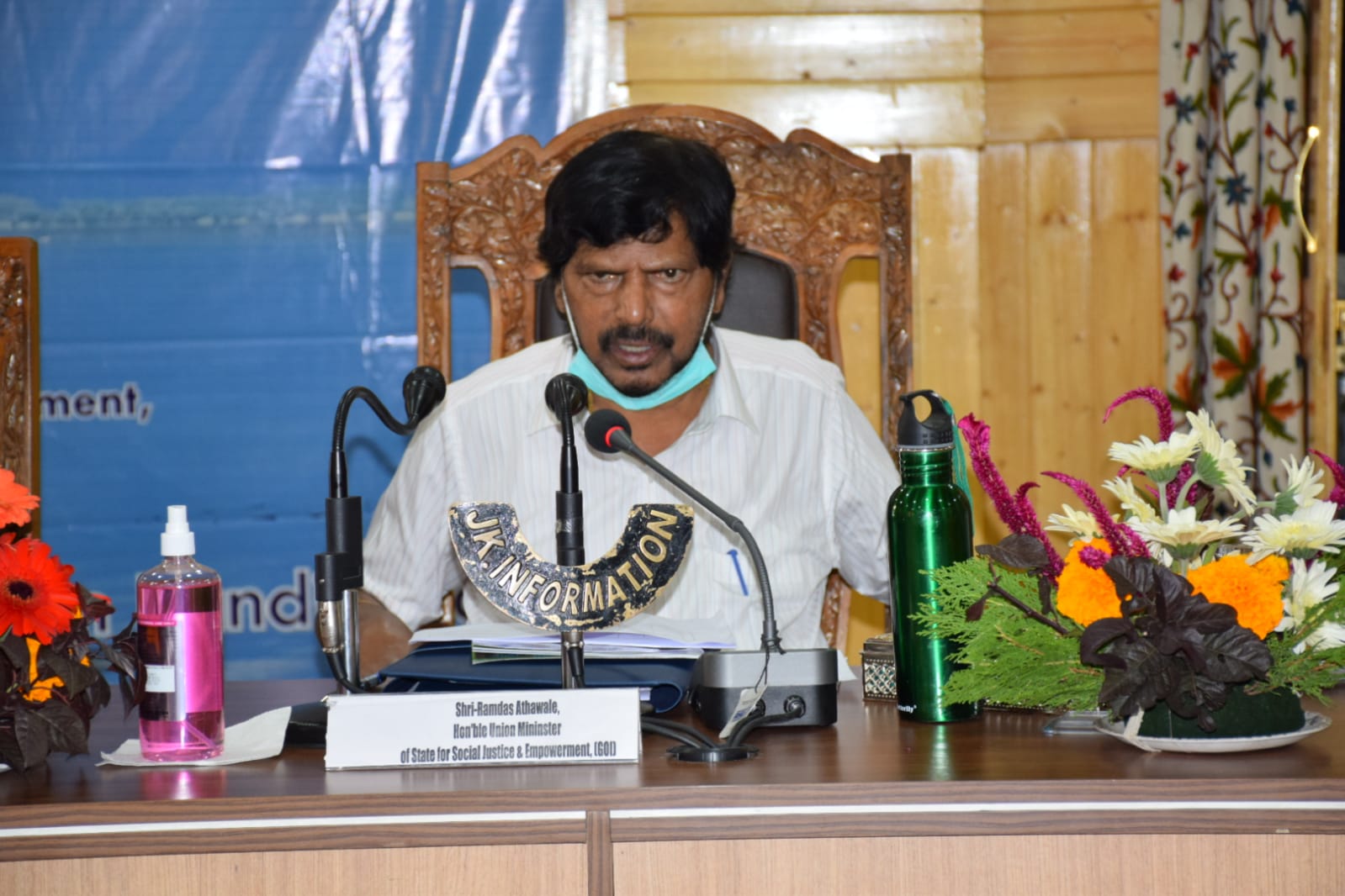 Union MoS Social Justice and Empowerment visits Bandipora; E ...