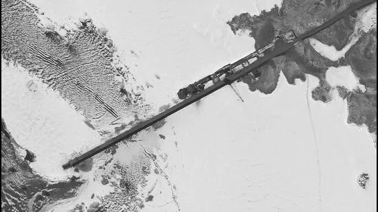India says China’s bridge on Pangong Lake located in areas under ...