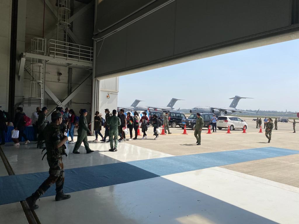 Air India flight carrying students evacuated from Ukrainian city Sumy ...