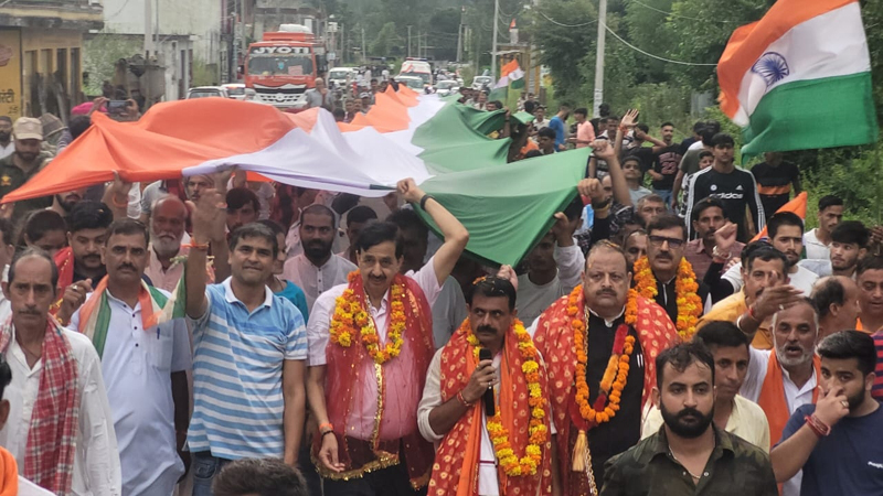 Rallies organized across J&K as part of Har Ghar Tiranga campaign ...