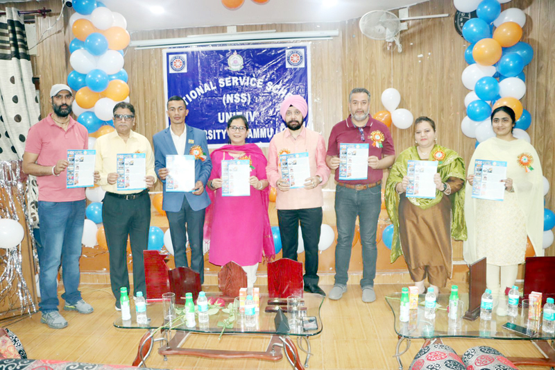 JU’s NSS Campus Unit-4 releases News Letter, annual calendar - Daily ...