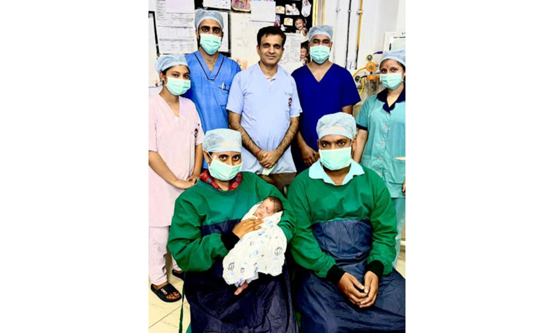 Miracle baby survives after being born at 24 weeks - Daily Excelsior