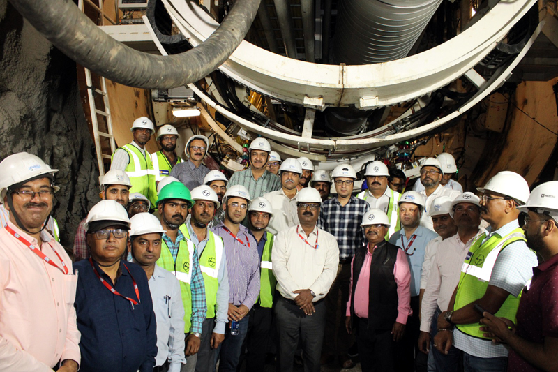 Tunnel Boring Machine launched successfully for Pakal Dul Project ...
