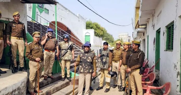 Police hold flag march in Sambhal after HC upholds survey of Shahi Jama ...